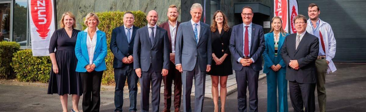 Bezoek van Zijne Majesteit de Koning | Segers & Balcaen